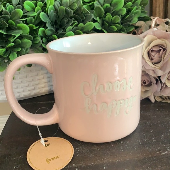 Eccolo | Kitchen | Eccolo Choose Happy Mug | Poshmark